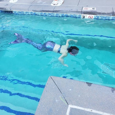 Walkable Mermaid Tail With Invisible Zipper Bottom Add - Etsy UK