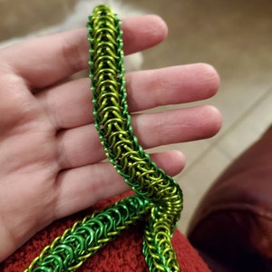 Chain Maille Tutorial Captured Beads Bracelet - Etsy