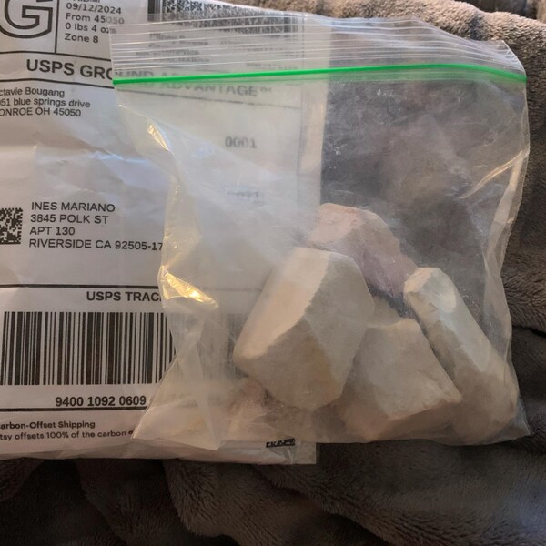 CRUMBS & POWDER mixed Facial Clay/ Calabash Chalk / African Kaolin ...