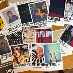 Custom Mini Album Wall Collage Kit Aesthetic Music Poster - Etsy