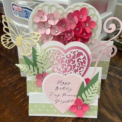 SVG Butterfly Explosion Box 110/cut File/exploding Card Template/svg ...