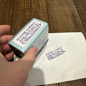 Library Stamp Classroom Books Stamper Custom Teacher Gift Book Rubber ...