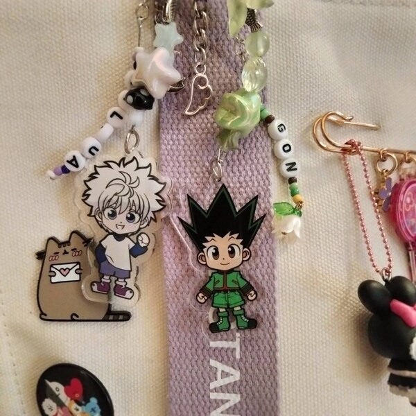 Hunter X Hunter / Gon & Killua Keychains - Etsy