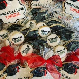 12 Personalized Graduation Cookies - Etsy