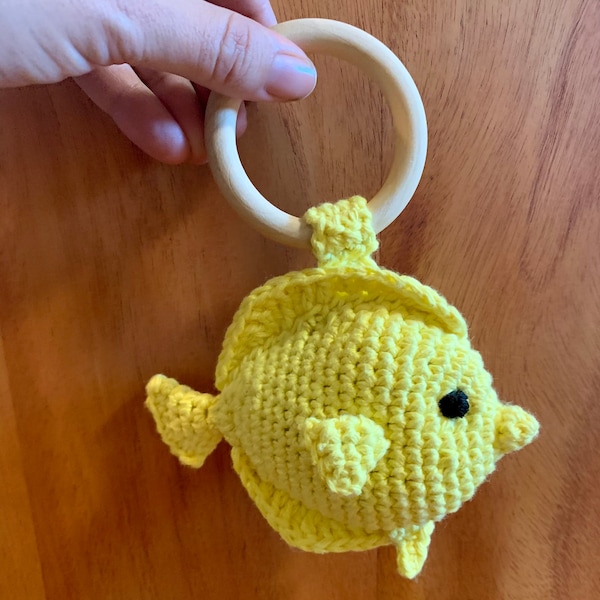 PATTERN: Yolly the Yellow Tang Pattern - Amigurumi Fish Pattern ...