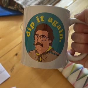 Taskmaster Birthday Card, Mike Wozniak Greetings Card, Funny Blank Card ...