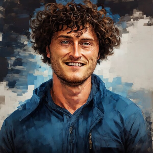 Сustom Oil Painting Portrait From Photo, Portrait From Photo ...