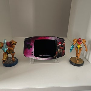 Nintendo Gameboy Advance SP Soft Touch the Great Wave IPSV5 3.0 Inch HD ...