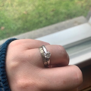 Antique Wedding Ring Baroque Vintage Wedding Band Italian - Etsy