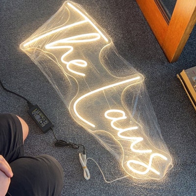 Wave Neon Sign Custom Neon Sign Neon Light Sign for Wall - Etsy UK
