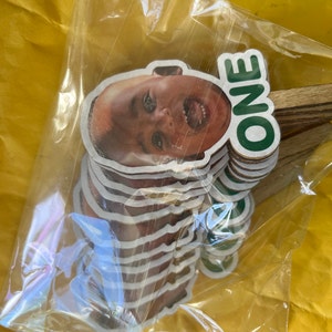 Big Head on a Stick Head Cutout Face on a Stick Graduation Face Fan Big ...