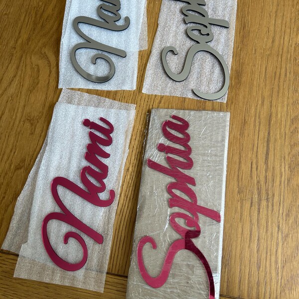 Silver Table Numbers Glitter Table Numbers Acrylic Table Numbers Table ...