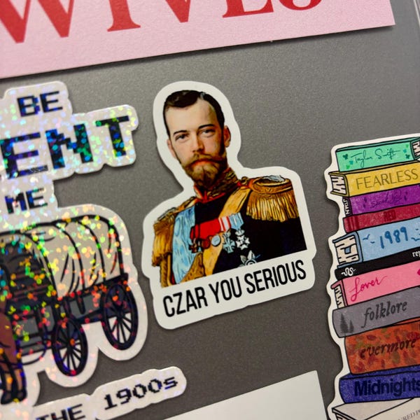 History Themed Sticker, Vinyl Sticker Sheet, American History Stickers ...