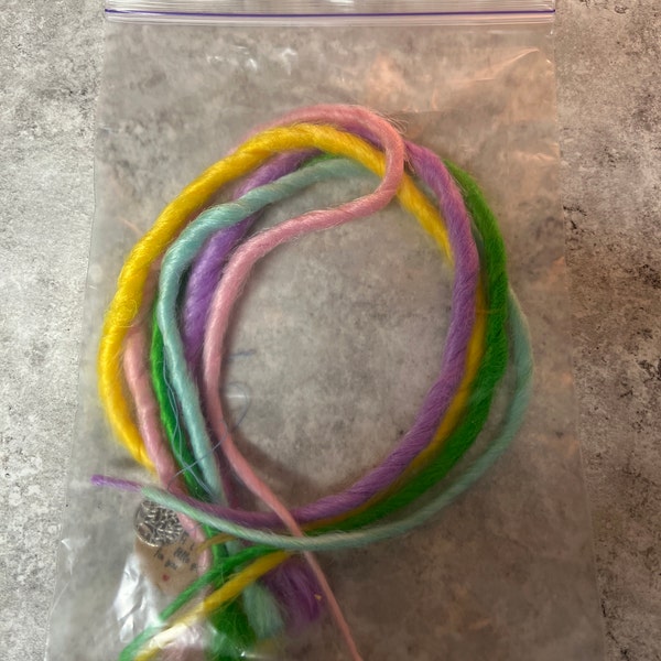 Multi Colored Dreads Mix of Synthetic Dreadlocks Extensions - Etsy