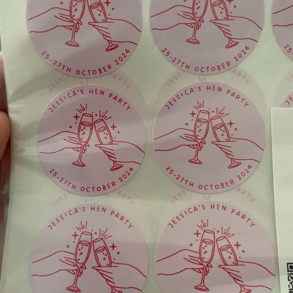 Custom QR Code Stickers for Your Business Custom Business Branding ...