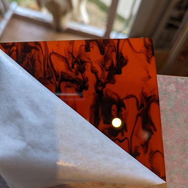 Acrylic Sheets Glowforge Laser Safe Sheet Cast Glitter Blanks Laserable ...