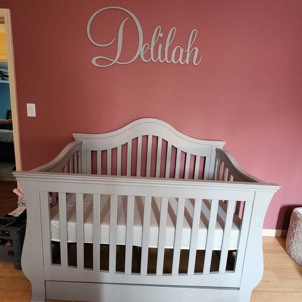 Nursery Name Sign - Personalized Wood Name Cutout - Wood Name - Wood ...