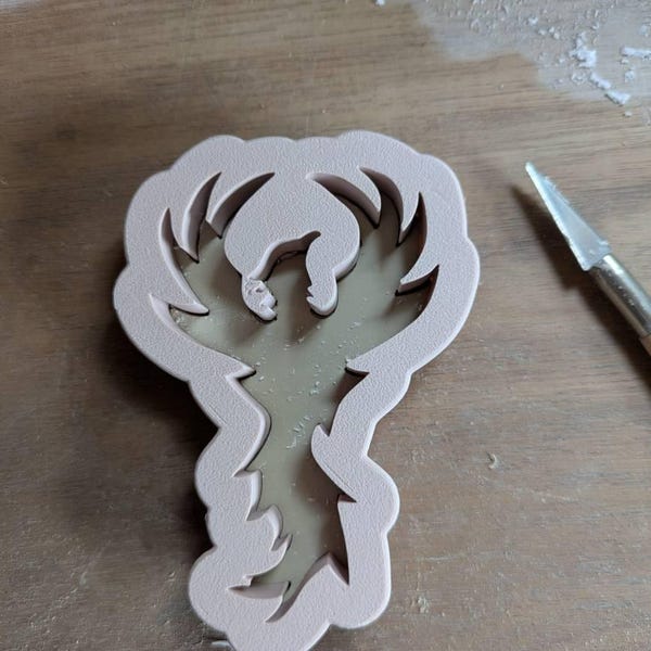 Digital: Tie Sprinkle Stencil ( 3 Sizes) - STL File for 3D Printing ...