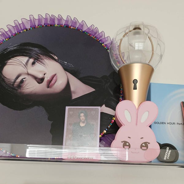 Aniteez Ddeongbyeoli Lightstick Stand, Seonghwa, Ateez Lightiny Stand ...
