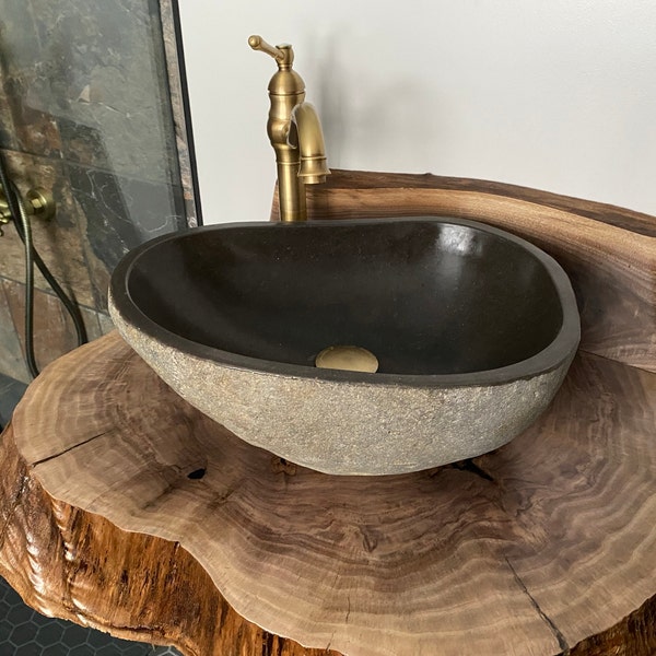 Riverstone Sink - Etsy