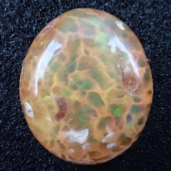 Amazing Fire Opal on Matrix With Its Beautiful Sparkles and Landscapes AAA Quality Weight 11.00 ...