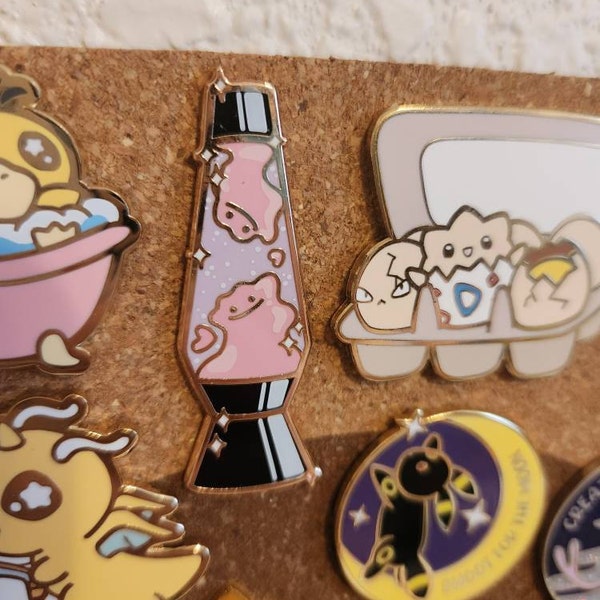 Ditto Lava Lamp Enamel Pin - Etsy