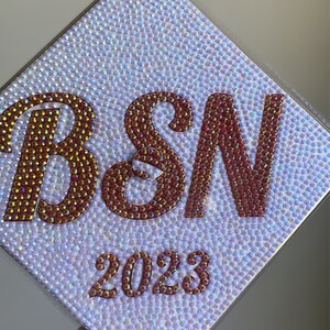 CUSTOM Barbie Jeweled Graduation Cap Topper College Graduation High ...