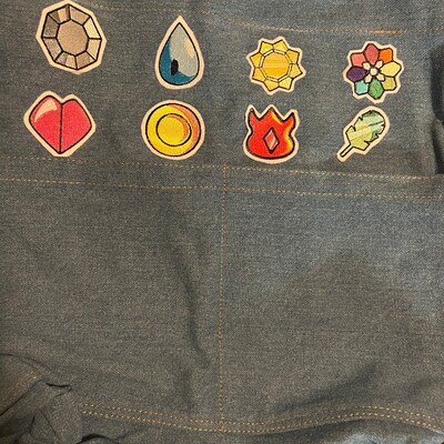 Embroidered Pokemon Pokeball Iron-on Patch - Etsy