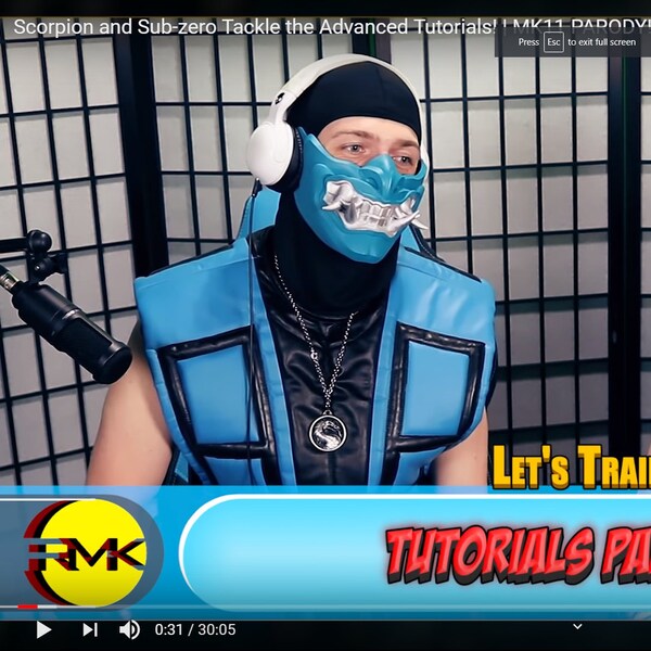 Sub Zero Mask - Etsy