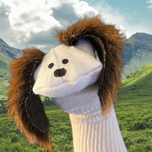 Mother and Father Sock Puppets Hand Made Visual Aid Classroom Story - Etsy