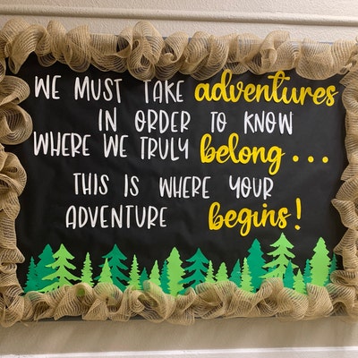 Math Bulletin Board Letters Back to School Bulletin Board - Etsy