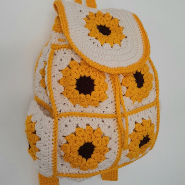 MINI Sunflower Backpack PDF Pattern! With Adjustable AND Removeable ...