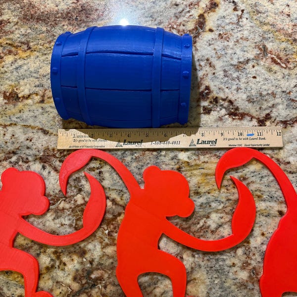 Barrel of Monkeys Decor, Nursery Monkey Decor, Nursery Wall, Toy Story Hanging Monkeys - Etsy