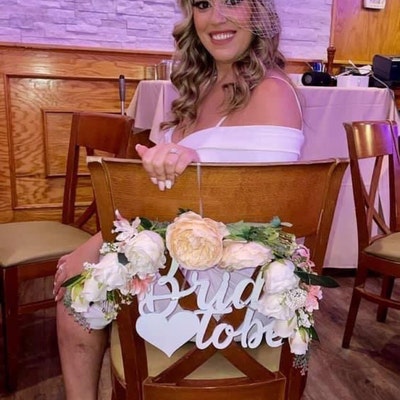 Bride to Be Chair Hanger Bridal Shower Chair Bride to Be Bridal Shower ...