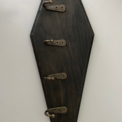 10 Inch Coffin Key Rack - Etsy