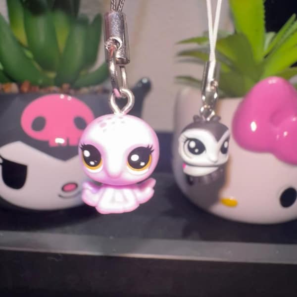 Littlest Pet Shop Phone Charm, LPS Mini, Cute Kawaii Accessory ...