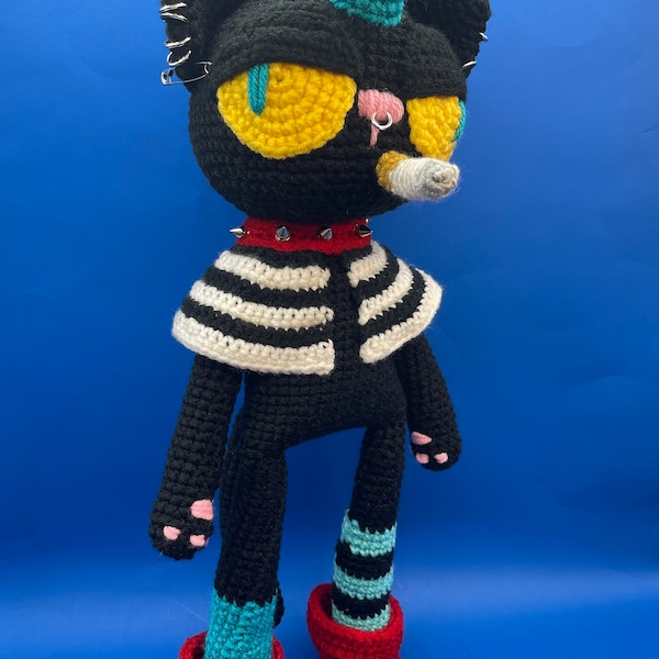Chester_the Punkat_crochet Pattern - Etsy