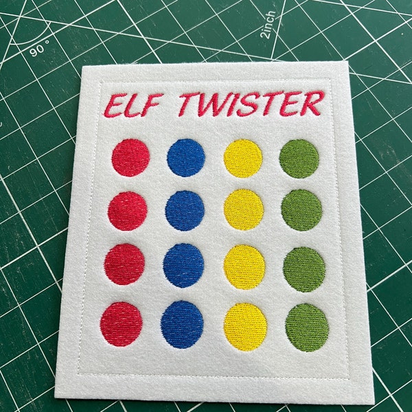 Digital File - Elf Shelf Game Prop Embroidery Designs 4x4 & 5x7 - Etsy