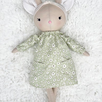 Mouse Sewing Pattern PDF make a Cloth Mouse Doll / Stuffed Animal Toy ...