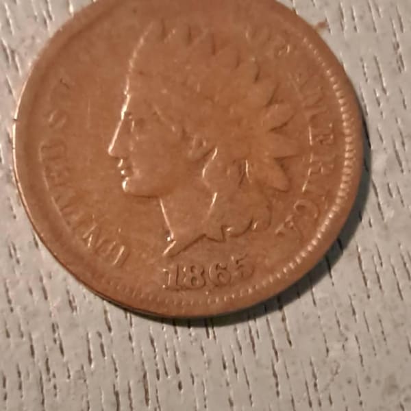 1865 Indian Head Penny - Choose by Grade - Civil War Era Coin - 1865 ...