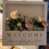 DECAL ONLY Flower Box Welcome Sign Decal - Etsy