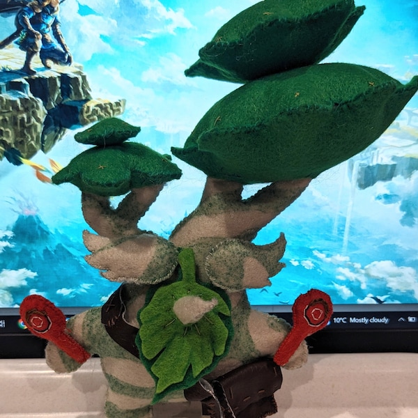 PDF Sewing Pattern Totk Korok Plush Loz Digital Tutorial Korok Makar ...