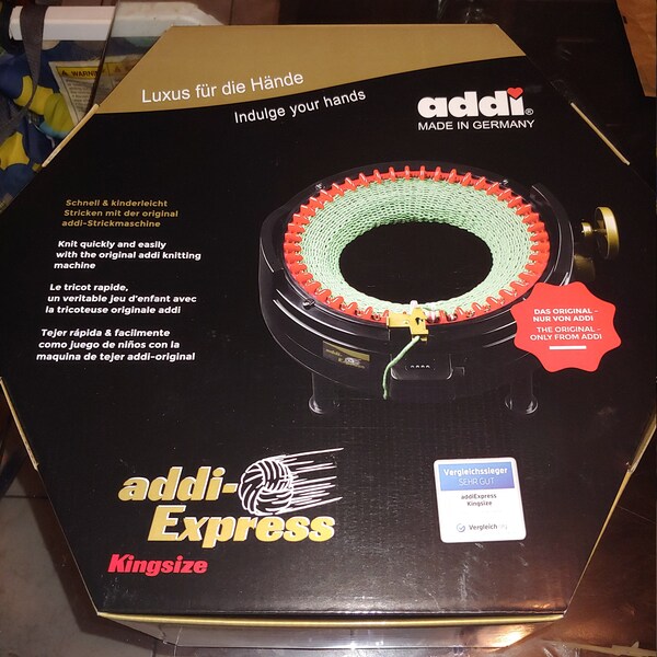 Addi Knitting Machine Express Kingsize With 46 Needles 890-2 ...