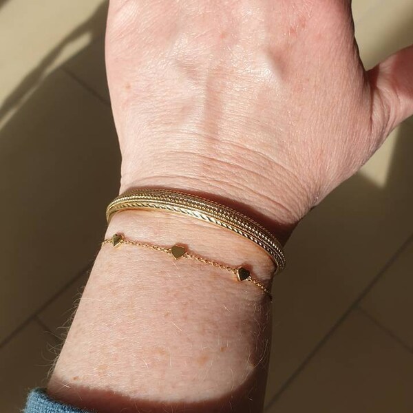 Delicate Small Multiple Gold Coins Necklace in Sterling Silver or 24k ...