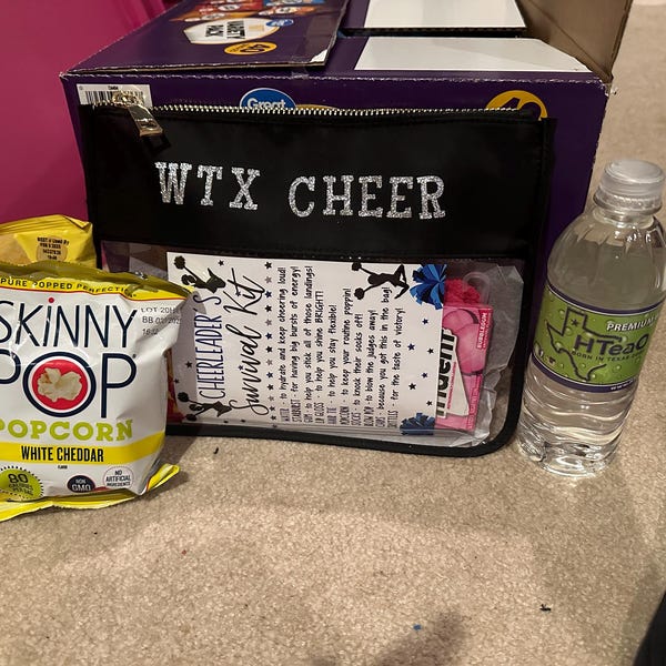 Cheer Survival Kit | Cheerleader Gifts | Dance Cheer Team Gifts | Treat ...