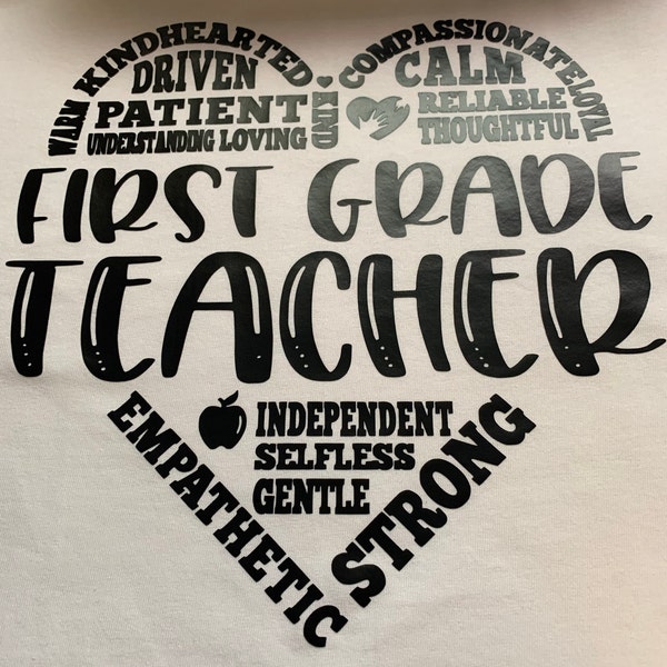 1st Grade Teacher Svg, First Grade Teacher Svg, 1st Grade, First Grade ...