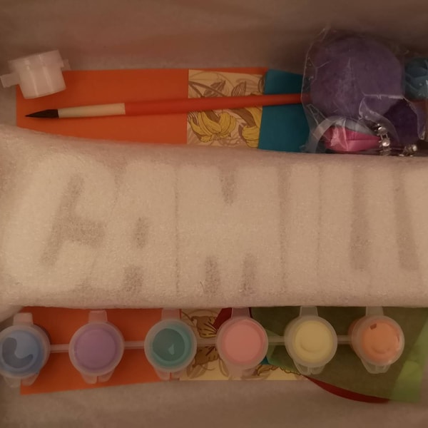 Paint Your Own Name Craft Kit - Crafting and Creating Fun - Etsy