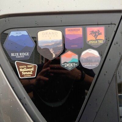 Joshua Tree National Park Sticker Multiple Sizes Bumper Sticker Water ...