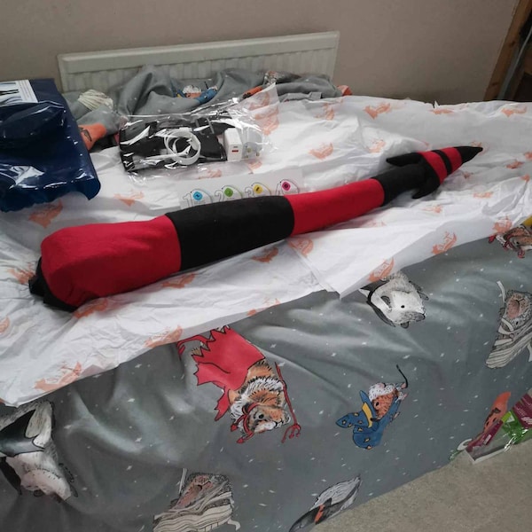 Moving Tiger Tails and Liger Tails Animatronic, Lots of Moves, Wagging ...