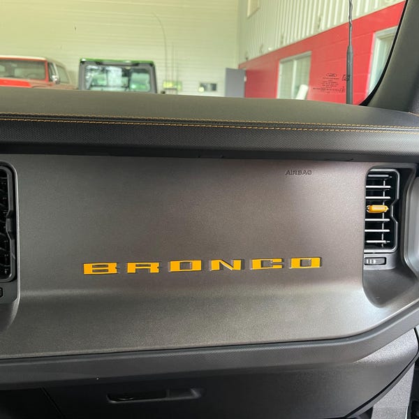 Ford Bronco Side Stripe Decals 2021/2022/2023/2024 Full Size - Etsy